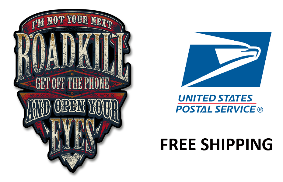 7 inch Roadkill Decal